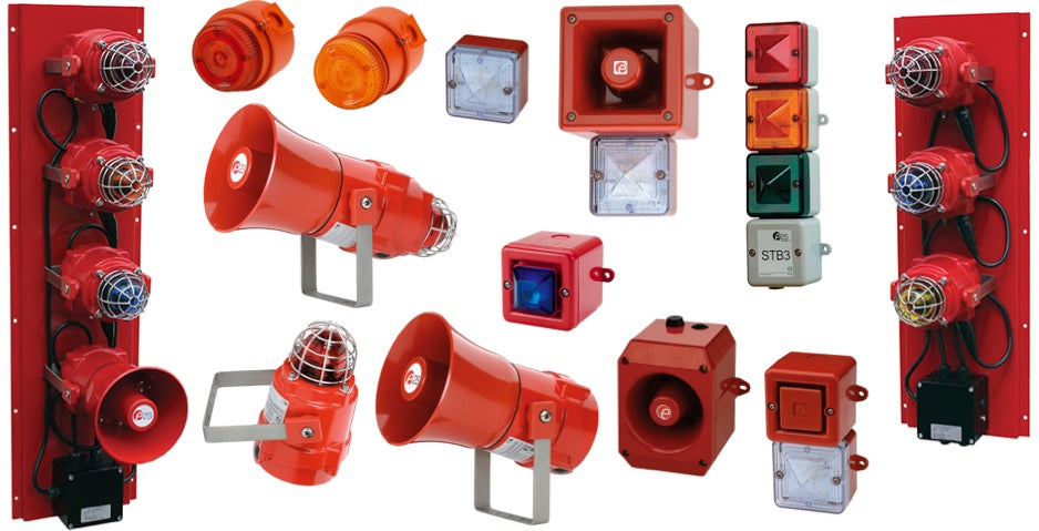 Visual audible alarm signaling devices – PROTEC GAS